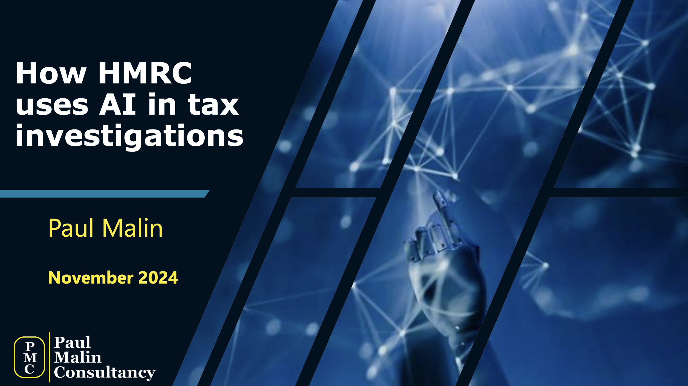 Slide decks - PMC Tax